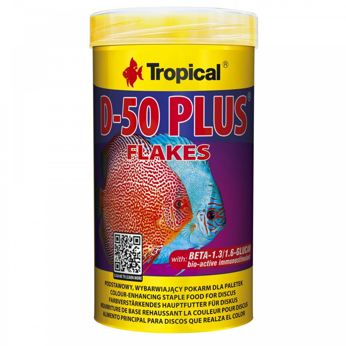 D-50 Plus Flakes - MundiAquariumCenter